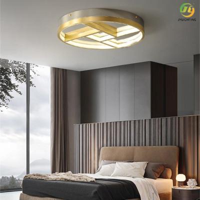 China Copper Acrylic Bedroom Decoration Led Ceiling Light For Living Room for sale