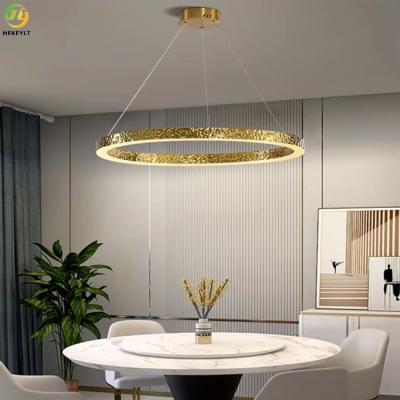 China Bedroom LED Copper Modern Ring Light Creative Simple Home for sale