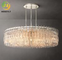 China Used For Home Hotel E26 Copper And Glass Modern Pendant Light for sale