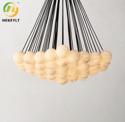 China E26 Acrylic And Metal Nordic Modern Design Art Chandelier Light for sale