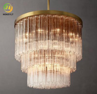 China Used For Home/Hotel E12 Three-Round Modern Luxury Pendant Light for sale