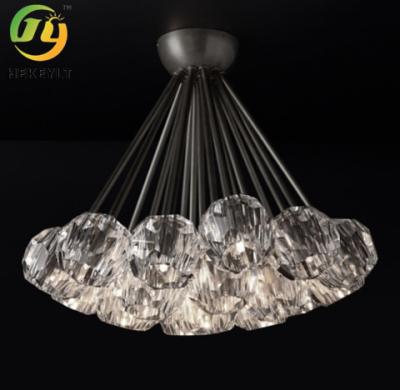 China Used For Home/Hotel GY8 Modern Fashionable Clear Glass Pendant Light for sale