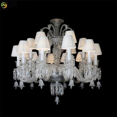 China AC85 - 265V Creative Simple Crystal Candle Chandelier For Bedroom / Living Room for sale