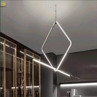 China Home Hotel Metals Art Baking Paint Black G9 Modern  Pendant Light for sale