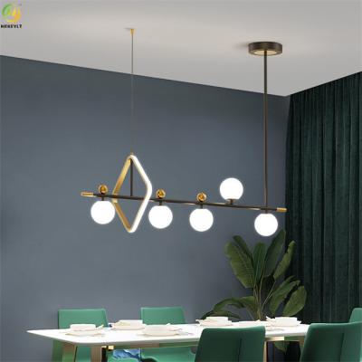 China Home Light Luxury Glass Chandelier G9 Restaurant Modern Pendant Light for sale
