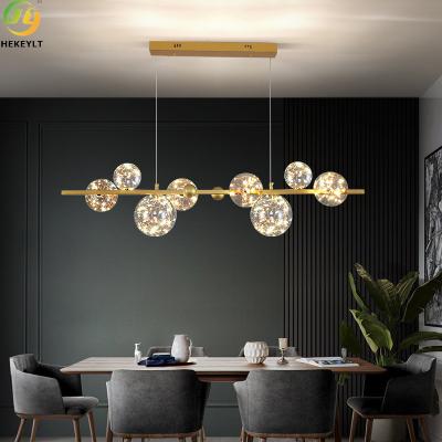 China LED Modern Nordic Glass Pendant Light For Showroom for sale