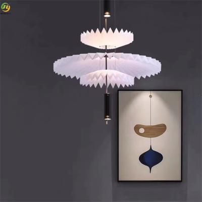 China Home/Hotel Metals Art Baking Paint Gold LED Modern  Pendant Light for sale