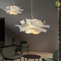 China Italian Dining Room Lamp Modern Living Room E27 Flower Chandelier for sale