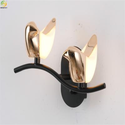 China Acrylic Metals Art Baking Paint Gold LED Modern Pendant Light For  Home / Hotel for sale