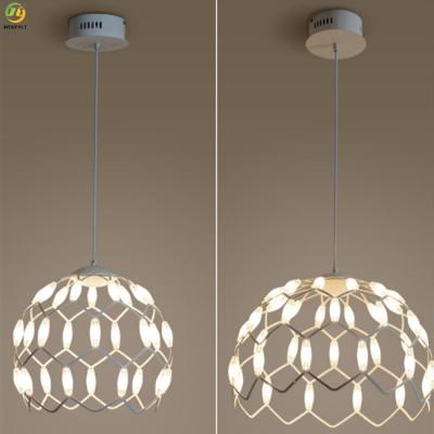 China Home/Hotel Metals Art Black  LED Personality Simple Modern Pendant Light for sale