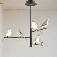 China Metals Art Baking Paint Gold LED Modern Pendant Light For Home / Hotel for sale
