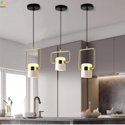 China Home/Hotel Metals Art  gold LED application Nordic Pendant Light for sale