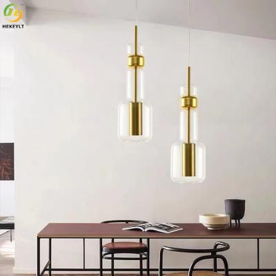 China E27 Creative Nordic Glass Pendant Light For Home Hotel Showroom for sale