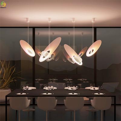 China Galaxy Planet Acrylic Home/Hotel Iron Art LED Application Nordic Pendant Light for sale
