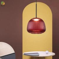 China Used For Home/Hotel/Showroom Black/Red/Blue Creative Nordic Pendant Light for sale