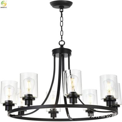 China Iron pendant light Home Art Baking Paint Black LED Nordic Pendant Light for sale