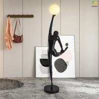 China Home Living Room FRP Aluminum Modern Floor Light Fashionable E27 for sale