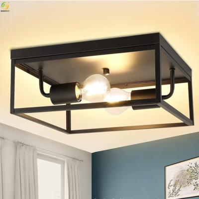 China Iron Pendant Light Home Art Baking Paint Black LED Nordic Pendant Light for sale