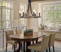 China Used For Home/Hotel Hot Sale Nordic Style Black Iron Ceiling Light for sale