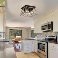 China Used For Home/Hotel Hot Sale Nordic Style Iron 4 Heads Ceiling Light for sale