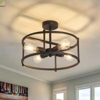 China Iron Pendant Light Home Art Baking Paint Black LED Nordic Pendant Light for sale