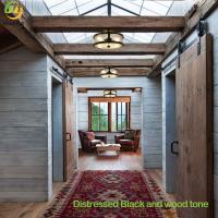China Used For Home/Hotel Hot Sale Nordic Style Glass Iron wood Ceiling Light for sale
