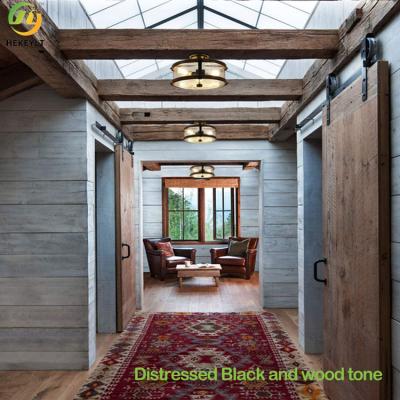 China Used For Home/Hotel Hot Sale Nordic Style Glass Iron wood Ceiling Light for sale