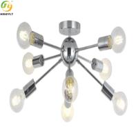China Used For Home/Hotel Hot Sale Nordic Style Silver Iron Ceiling Light for sale