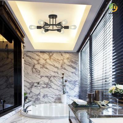 China 6 Heads Retro Industrial LED Ceiling Light For Living / Dining Room for sale