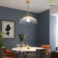 China E27 Acrylic Modern Nordic Hanging Lamp Without Light Source for sale