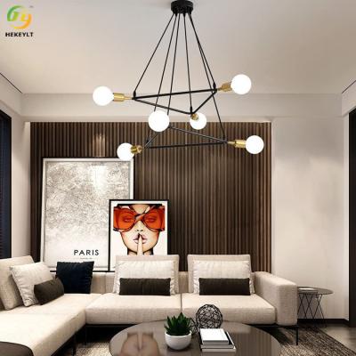 China 3 Head / 6 Head LED Modern Pendant Light For Restaurant Dining Room for sale