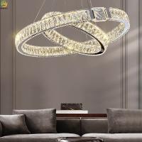 China Iron Electroplating Crystal Home Art Baking Paint Gold E14 Nordic Pendant Light for sale