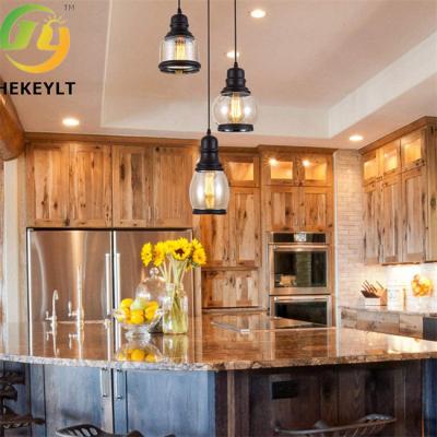 China Amber Black Glass Nordic E26 Pendant Light Indoor Decoration for sale