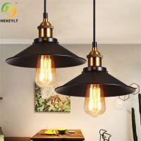 China D26cm Iron Finish Nordic Pendant Light With E26 Bulb Base for sale