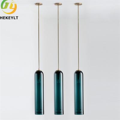 China Modern Nordic Iron Glass Pendant Light E26 Bulb Base for sale