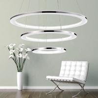 China Acrylic Decorative Nordic Ceiling Round Hanging Drop Kitchen Led Lighting Modern Chandeliers for sale