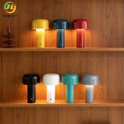 China LED Desk Bedside Table Lamp Small Mushroom Lamp for sale