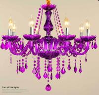 China Customized Luxury K9 Crystal Candle Chandelier  Energy Saving For Decoration for sale