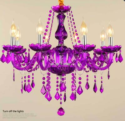 China Customized Luxury K9 Crystal Candle Chandelier  Energy Saving For Decoration for sale