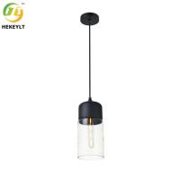 China 40 Watt Clear Glass Modern Pendant Light For Indoor Decoration for sale