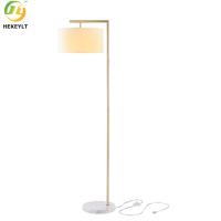 China Brass Arched Iron Standing Led Floor Lamps Nordic Luxury Unique for sale