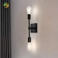China Glass E26 Bedside Modern Wall Light Creative Industrial Style for sale