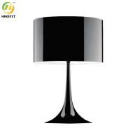 China 60 Watt E27 Metal Bedside Table Lamp Modern Simple for sale