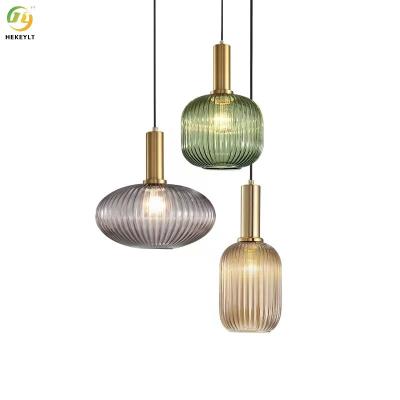 China E27 Long Line Small Glass Pendant Light Single Head for sale