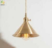 China Simple Metal Lampshade Modern Vintage Pendant Lights Glass Bulb Indoor Decoration for sale