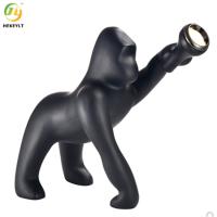 China Animal Decoration Resin Metal Material LED Modern Floor Light For Living Room for sale