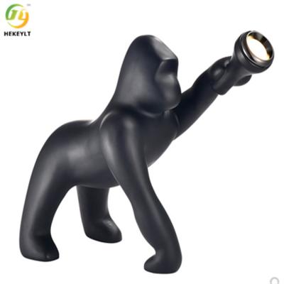 China Animal Decoration Resin Metal Material LED Modern Floor Light For Living Room for sale