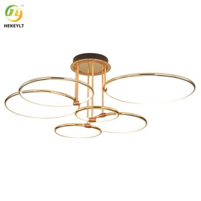 China Hot Sale Luxury Led Crystal Golden Ceiling Lamp For Bedroom living room for sale