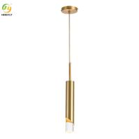 China Copper Paint Bronze / Black Modern Pendant Light E27 Creative Art for sale