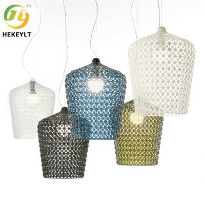 China Hollow Modern Pendant Light LED Bar Restaurant Chandelier AC85 - 265V for sale